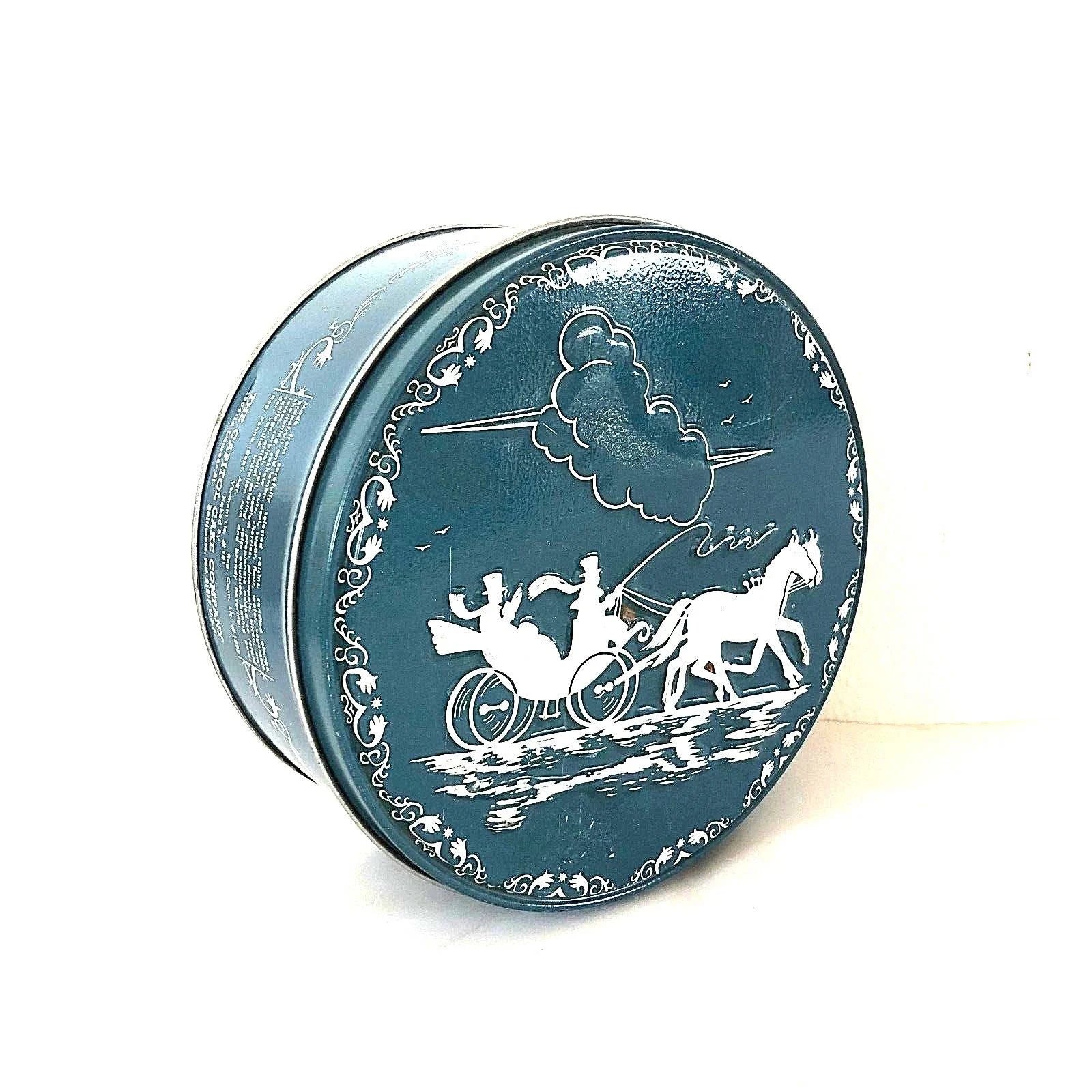 Vintage The Capitol Cake Company Blue Tin – Petal Pushers Nursery
