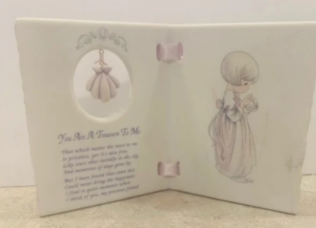 Vintage Precious Moments You Are A Treasure To Me – Petal Pushers Nursery